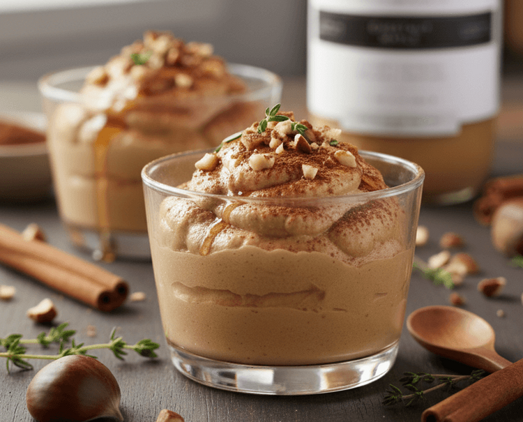 Creamy Chestnut Maple Protein Mousse – High-Protein Vegan Dessert ...